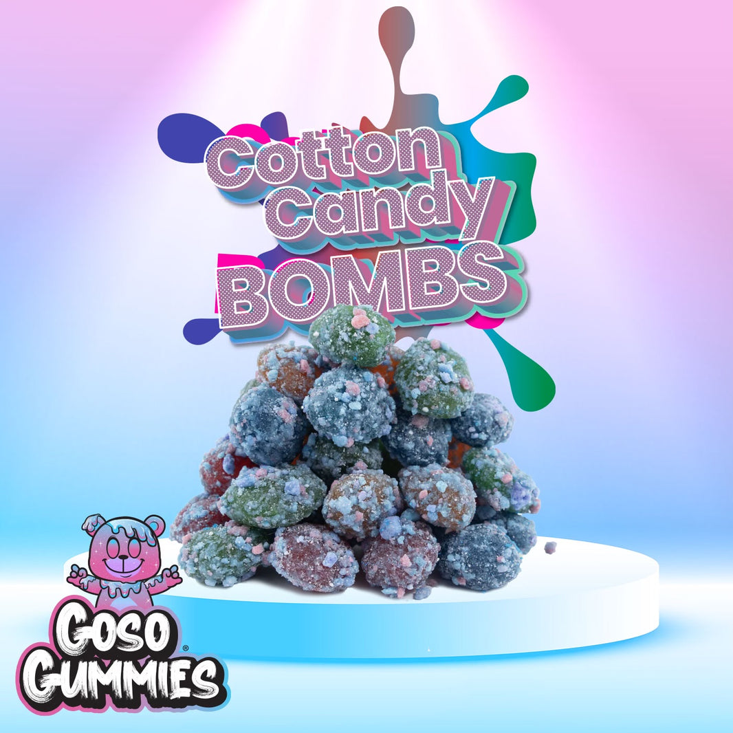 Goso Gummies - Sour Candy, Candy Store, Blue Razz Gushers